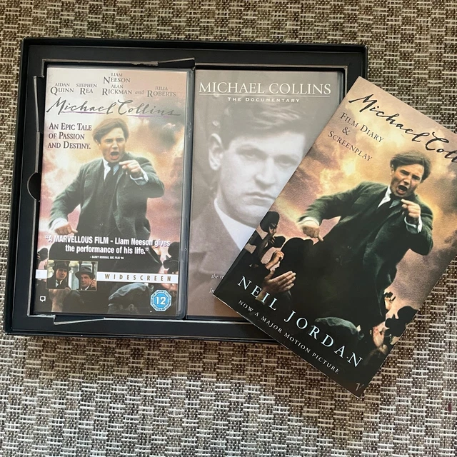 MICHAEL COLLINS VHS Widescreen Boxset Includes Movie, Documentary ...