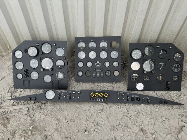 VICKERS VALIANT COCKPIT Instrument Panels £1,600.00 - PicClick UK