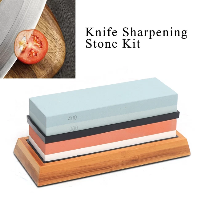 PIETRA ABRASIVA BIFACCIALE coltello pietra abrasiva pietra per affilare ...