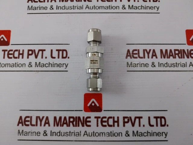 SWAGELOK SS-CHS4-5 CHECK Valve, 1/4 Inch Tube, 5 PSI CRK, 316 Stainless ...