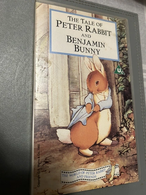 THE TALE OF Peter Rabbit and Benjamin Bunny (VHS, 1993) £3.50 - PicClick UK