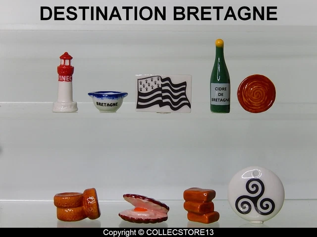 SERIE COMPLETE DE Feves Destination Bretagne 2024 EUR 12,00 - PicClick DE