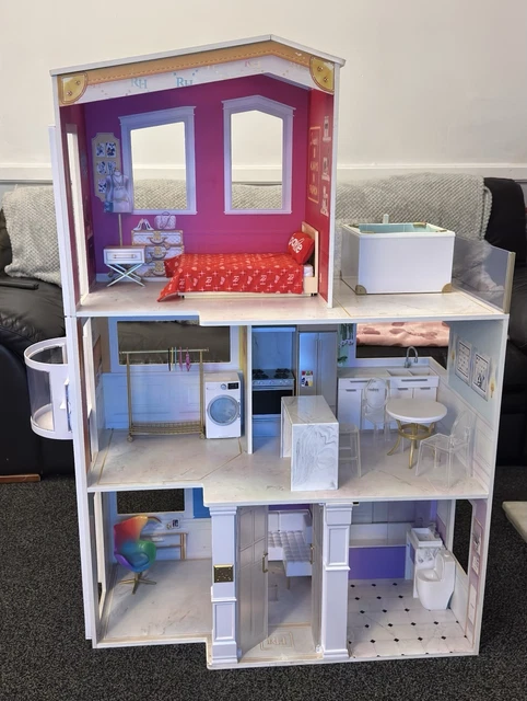 RAINBOW HIGH DOLL House With Furniture Accessories & 8 Dolls £26.70 ...