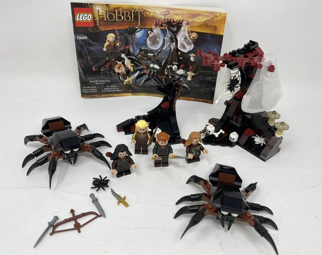 LEGO 79001 HOBBIT Escape from Mirkwood Spiders 79001 99% Complete £25. ...