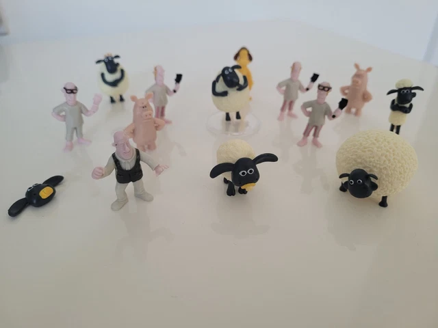 NEW SHAUN THE Sheep Aardman Timmy's Head with Pacifier Figure Figurines ...
