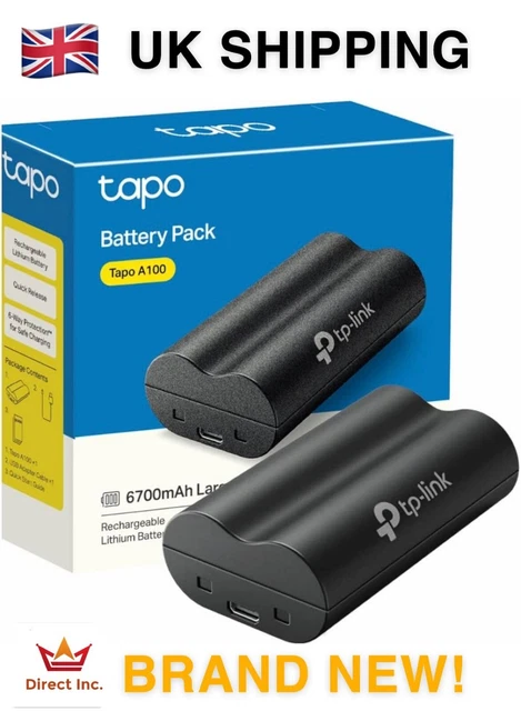 TP LINK TAPO A100 6700Mah Battery Pack for Tapo Cameras & Video ...