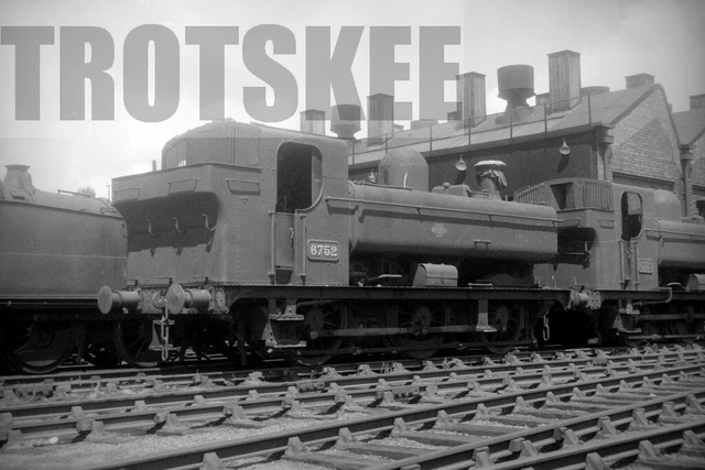 35MM NEGATIVE BR British Railways Steam Loco 6775 Class 57xx Barry 1959 ...