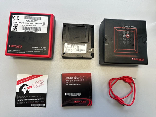 ORIGINAL MERCEDES BECKER Map Pilot Modul Navi Navigationsmodul Europa ...