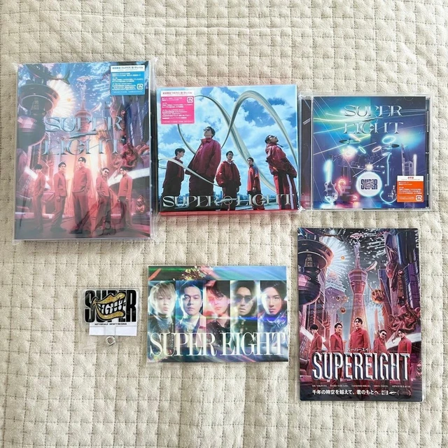 SUPER EIGHT ALBUM Blu-Ray First Edition CD régulier + autocollants ...