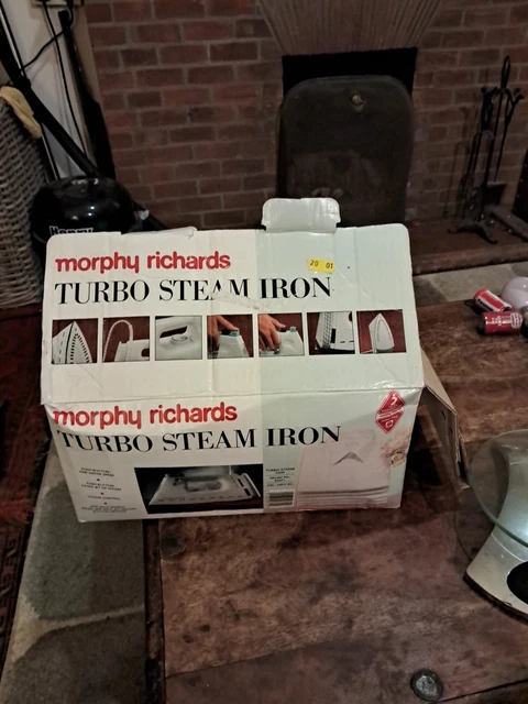 VINTAGE MORPHY RICHARDS turbo steam iron model 42971 £5.99 - PicClick UK