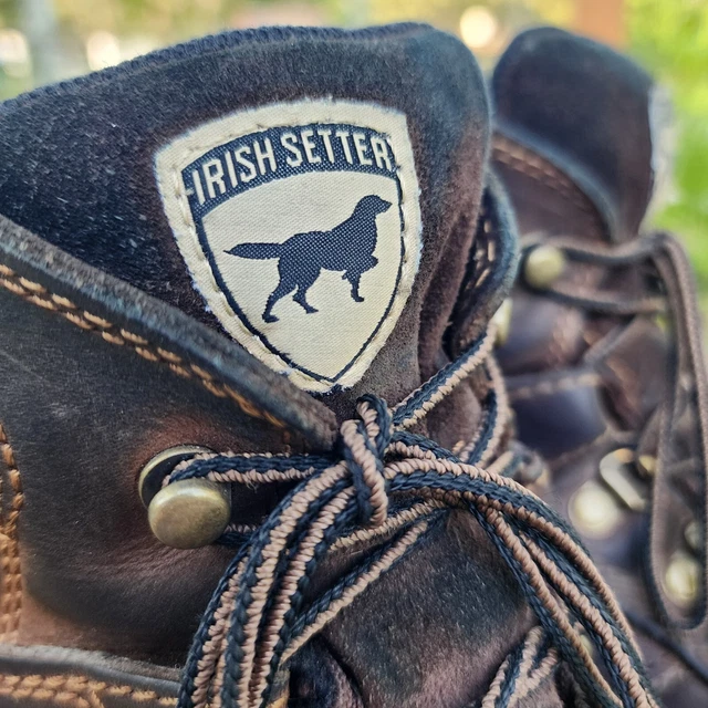 IRISH SETTER BY Red Wing ELY 83608 Boots Steel Toe Brown Leather Mens ...