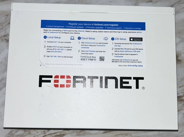 FORTINET FORTIGATE FG-40F Network Security Firewall EUR 144,62 ...