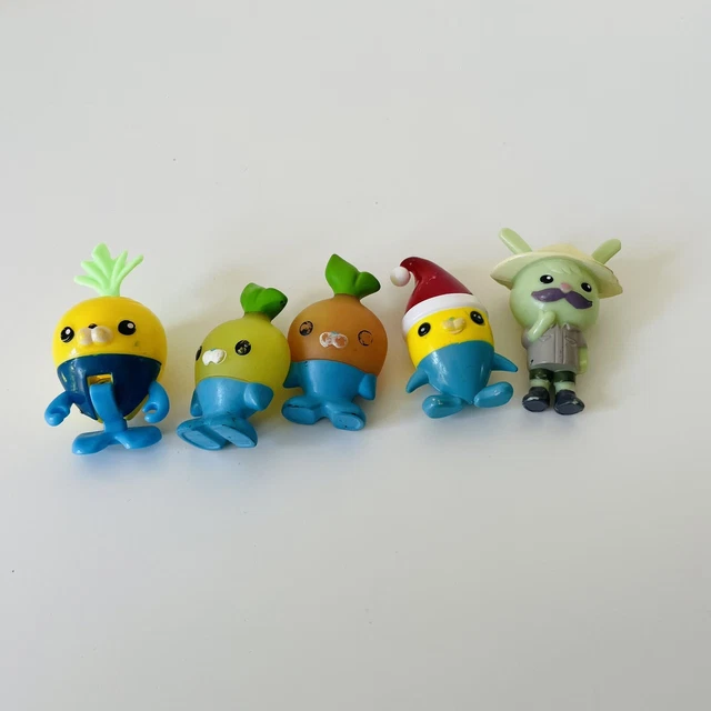 OCTONAUTS CBEEBIES MAGAZINETOY Play Figures X5 Ranger Marsh Vegimals ...