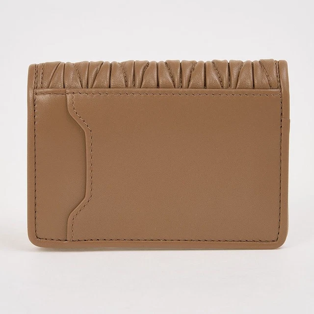 MIU MIU MATELASSÉ Napa Card Holder 153200062 EUR 514,43 - PicClick IT