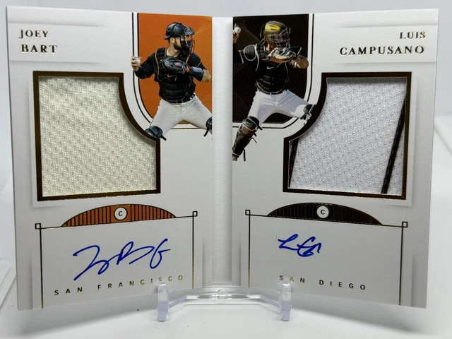 JOEY BART LUIS Campusano 2021 livret double signature auto EUR 4,59 ...