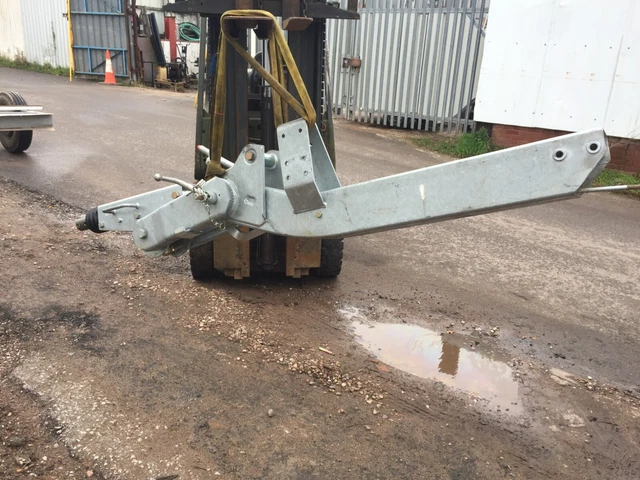 ALKO ADJUSTABLE HEIGHT Trailer Hitch Drawbar Coupling Chassis Axle ...