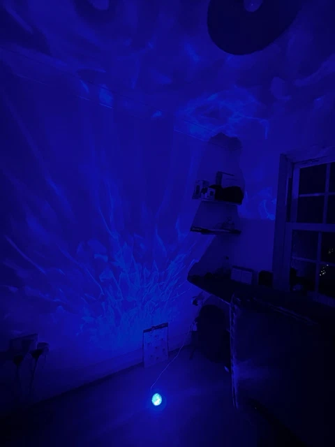NIGHT LIGHT PROJECTOR, Moon, Lazer Stars | Galaxy | Child Nightlight £ ...