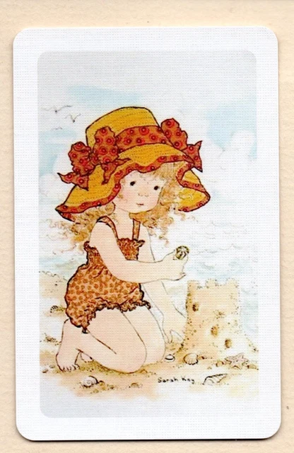 SARAH KAY GIRL swap card blank back playing card single EUR 2,14 ...