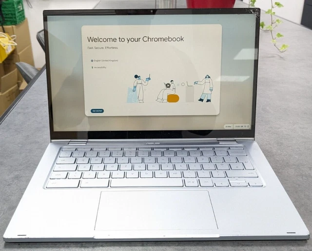 ASUS CHROMEBOOK C433T Cracked screen and MDM - Parts only £5.00 ...