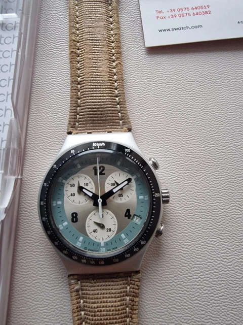 OROLOGIO SWATCH IRONY Chrono Alluminium EUR 20,50 - PicClick IT