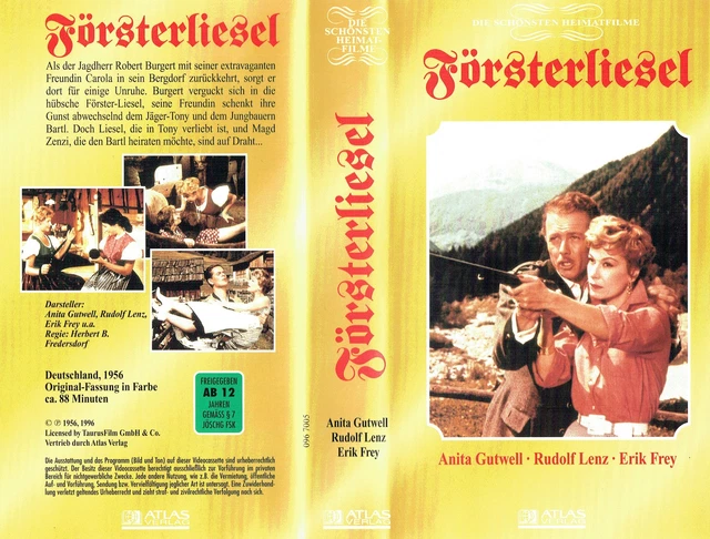 (VHS) FÖRSTERLIESEL - Anita Gutwell, Rudolf Lenz, Eva Maria Meineke ...