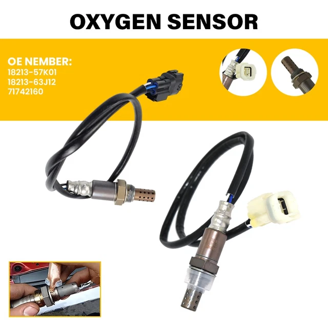 OXYGEN SENSOR UPSTREAM Downstream For Suzuki Fiat Sedici Swift Ignis ...