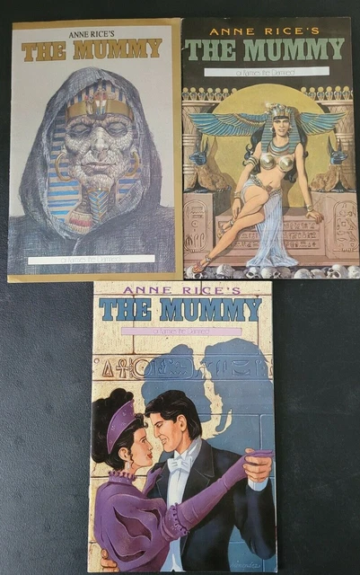 ANNE RICE'S THE Mummy: Ramses The Damned Set Of 3 Issues 1990 Millennium Comics £4.48 - PicClick UK