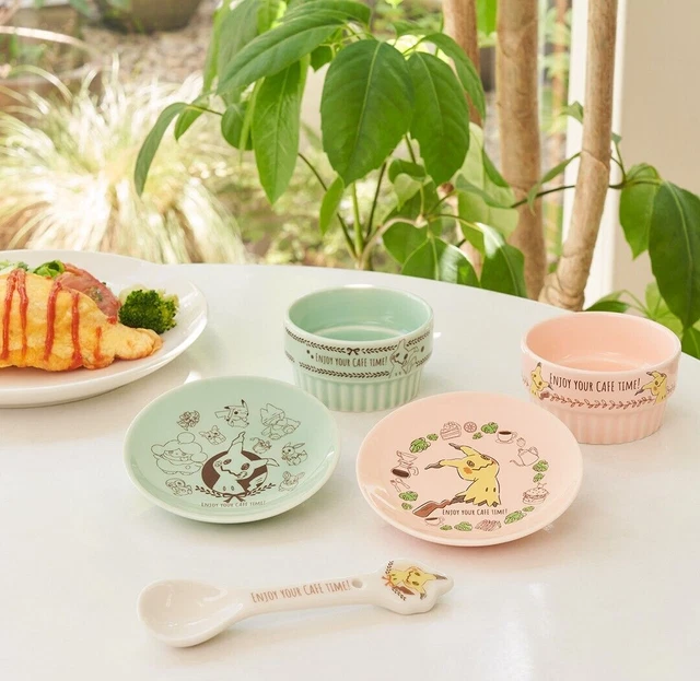 RARE ENSEMBLE DE Vaisselle Kuji Café De Mimikyu De 5 Provenant Du JAPAN ...