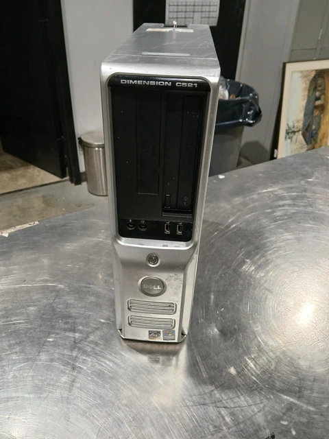 DELL DIMENSION C521 VINTAGE RETRO PC 6GB RAM 320 GB HDD Windows 7 Home ...