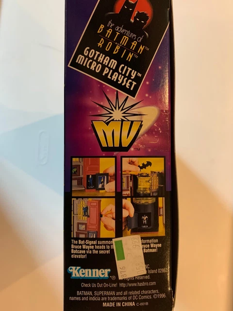 MICROVERSE GOTHAM CITY Micro Playset - Batman & Robin - New in Unsealed ...