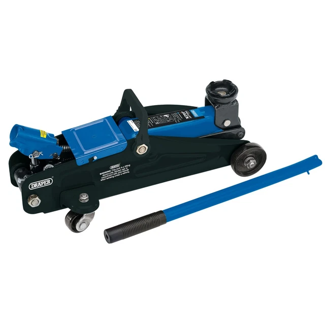 DRAPER 2 TONNES Cric Mobile Avec Étui Levier Gamme 130 À 330mm 54635 ...