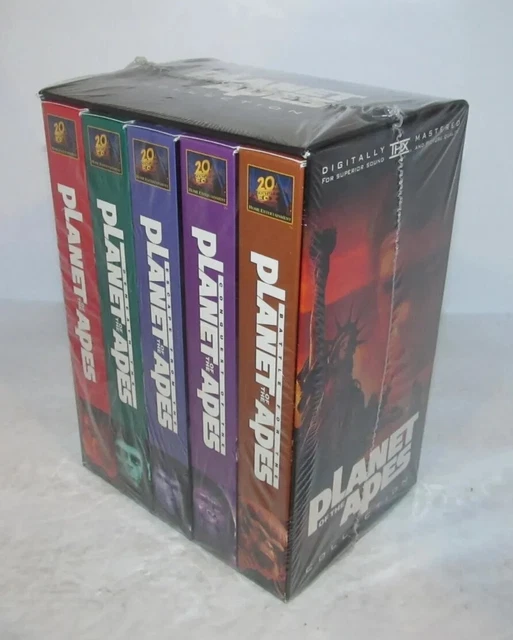 PLANET OF THE Apes Vhs Collection 5 Vhs Tapes Vintage New Sealed 1998 £ ...