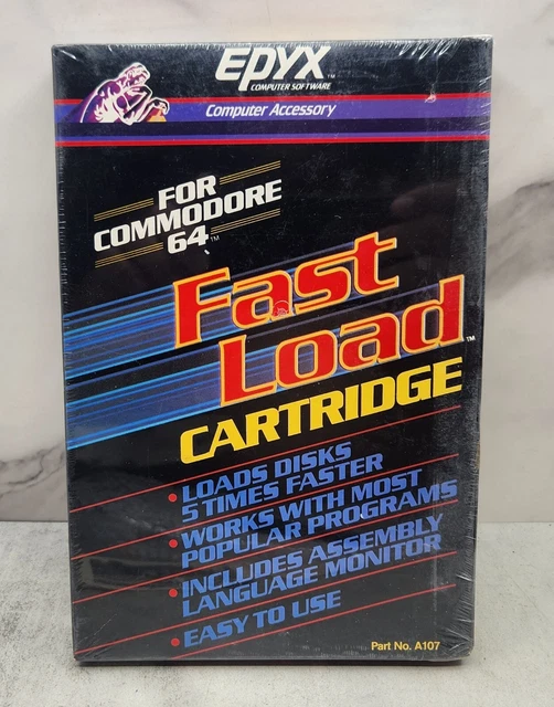 EPYX FAST LOAD Cartridge for Commodore 64 Vintage Game Accessory $125. ...