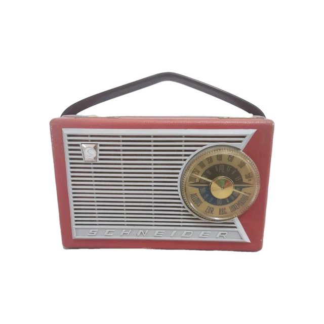 RADIO TRANSISTOR VINTAGE " Schneider Puck " Années 60 EUR 29,00 ...