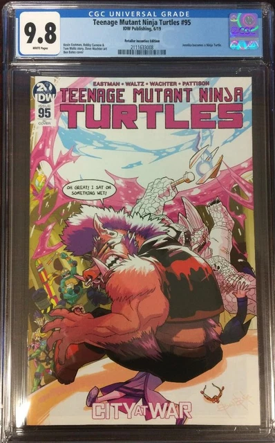 TEENAGE MUTANT NINJA Turtles #95 Tmnt Idw 1:10 Variant Becomes Jennika ...
