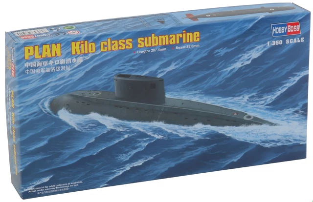 HOBBY BOSS PLAN Kilo Class Submarine Boat Model Building Kit (US IMPORT ...