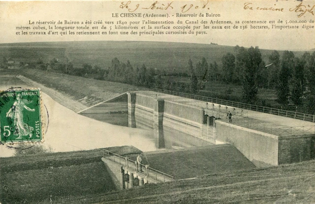 CARTE BAIRON ET SES ENVIRONS Réservoir de Bairon à Le Chesne EUR 3,45 ...