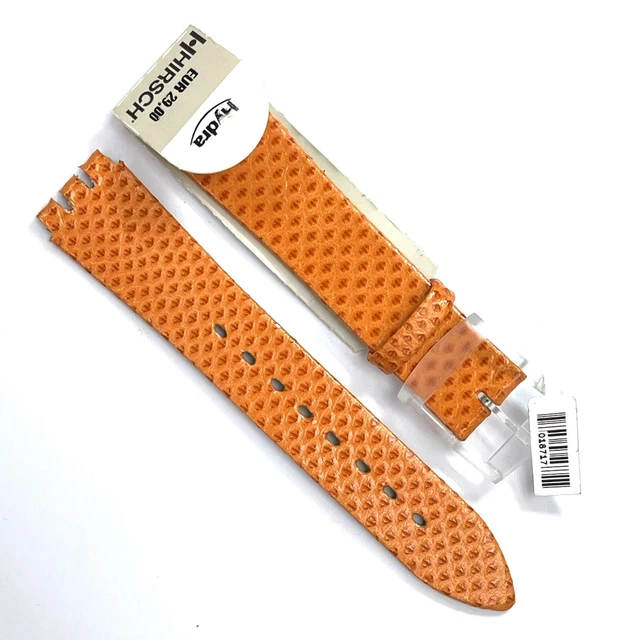 BRACELET TYPE SWATCH 19MM Pour Pièces Du de Rechange Orange EUR 20,00 ...