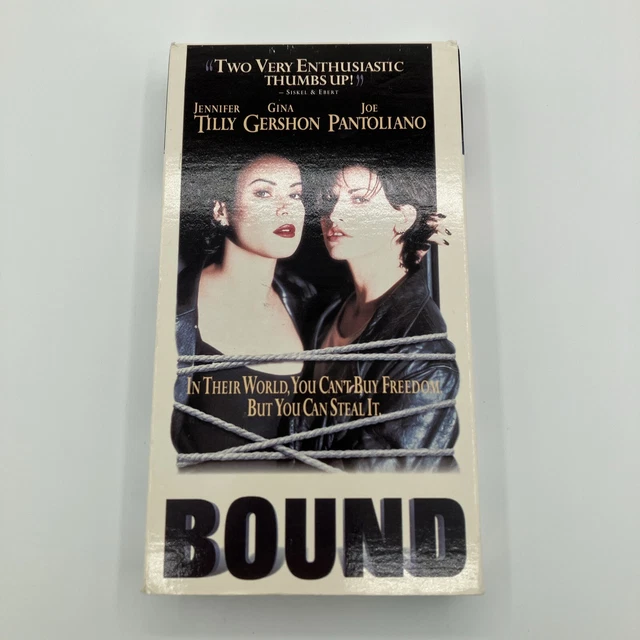 BOUND VHS JENNIFER Tilly Gina Gershon Wachowski Bros. 1997 Used Good ...