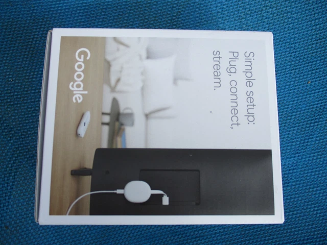 GOOGLE CHROMECAST WITH Google TV - White (GA01919-GB) £43.50 - PicClick UK
