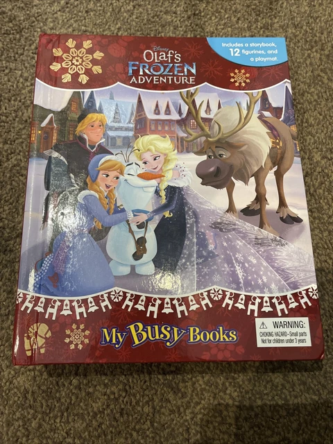 DISNEY FROZEN ADVENTURE - My Busy Books - 12 figurines et tapis de jeu ...