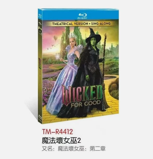 WICKED: FOR GOOD (2025)BD All Region New Box Set EUR 16,99 - PicClick DE