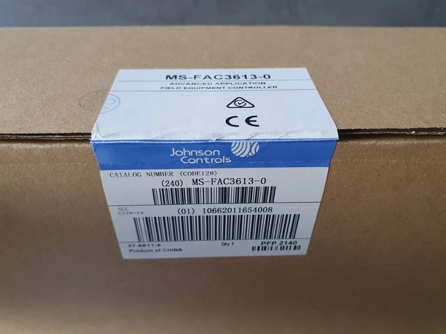 JOHNSON CONTROLS METASYS MS-FAC3613-0!!New in the box never opened ...