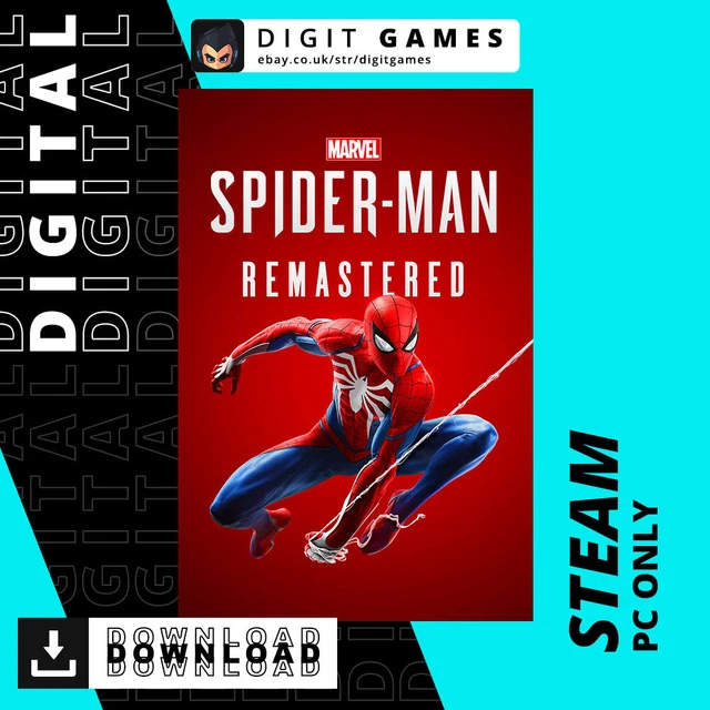Marvels Spider Man Remastered Pc Steam Key FOR SALE! - PicClick UK