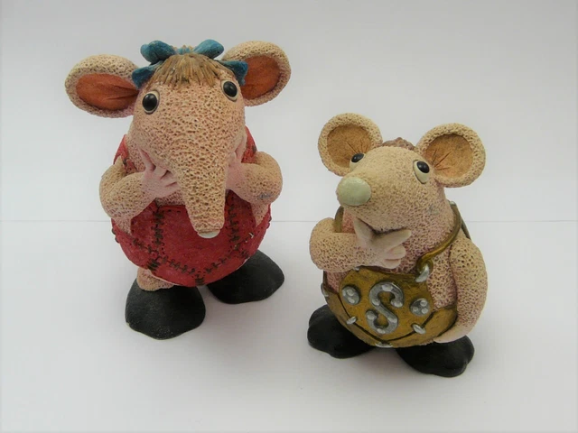 THE CLANGERS SMALL Clanger & Mother Clanger Figures By Sugarlump Studio ...