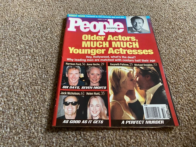 PEOPLE MAGAZINE 10/8/98 Robert Young David Kaczynski Rob & Rita ...