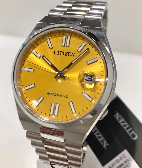 CITIZEN NJ0151-81Z CAL.8210 Acier Inoxydable Date Boîte Automatique ...