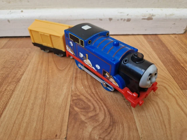 THOMAS THE TANK Engine Real Steam Thomas +Truck Tomy Trackmaster ...