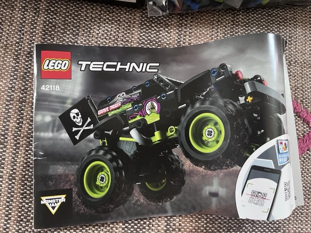 LEGO TECHNIC MONSTER Jam Grave Digger 42118 £5.98 - PicClick UK