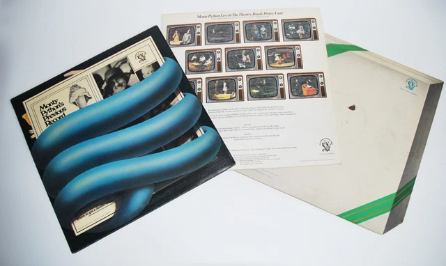 MONTY PYTHON VINYL X3 LPs DRURY LANE TIE & HANDKERCHIEF PREVIOUS RECORD ...